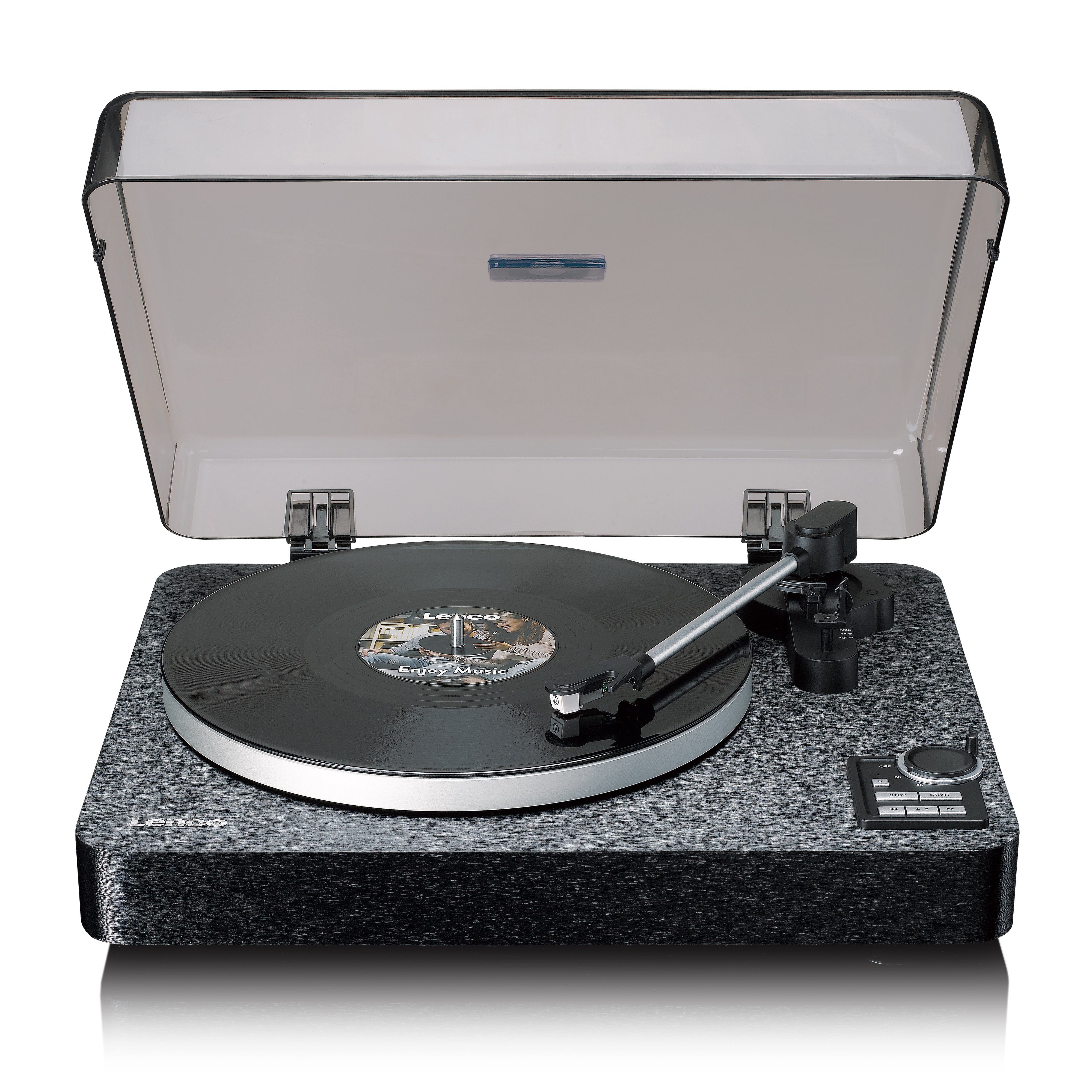 LENCO LBTA-165BK - Fully automatic record player with Bluetooth® trans ...